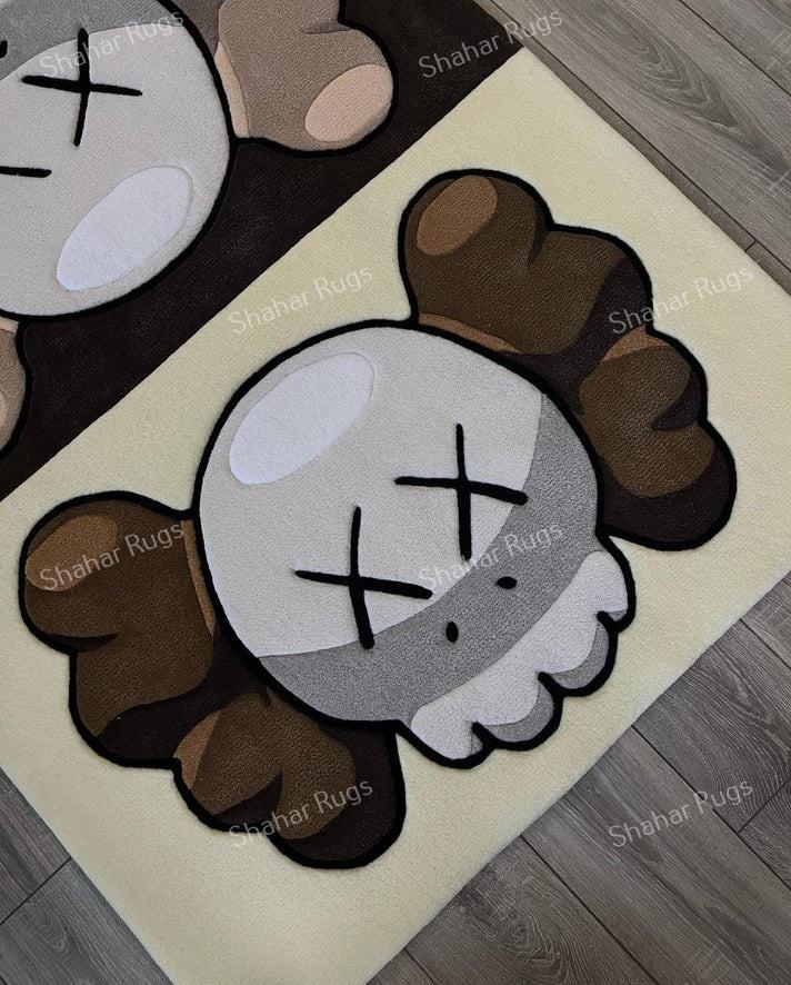 Buy Kaws Handmade 100% Wool Rugs Case Rugs L Handmade Carpet for Living ...