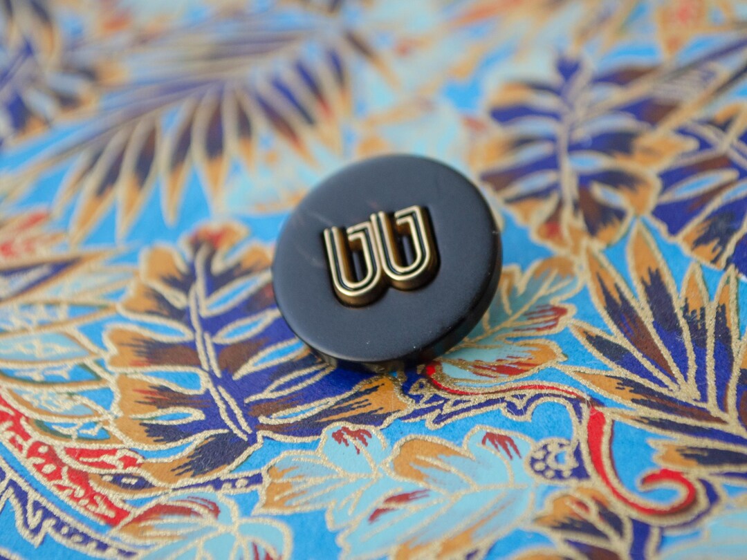 Vintage Balmain B Logo Black Acrylic Button. 20 Mm - Etsy