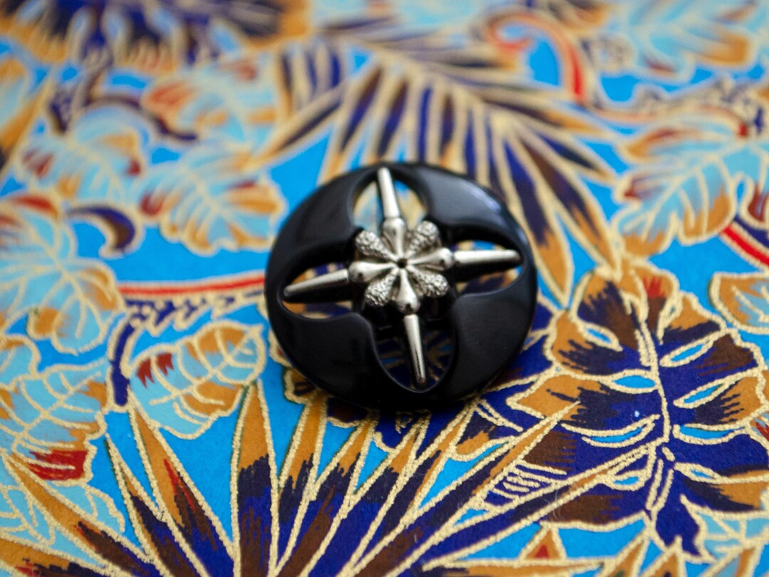 Vintage Black Buttons. Available 2 Sizes - Etsy