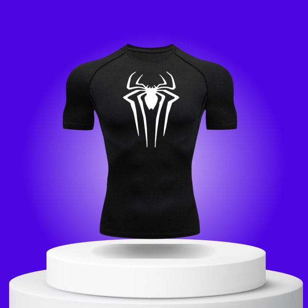 Spiderman Compression Shirt - Etsy