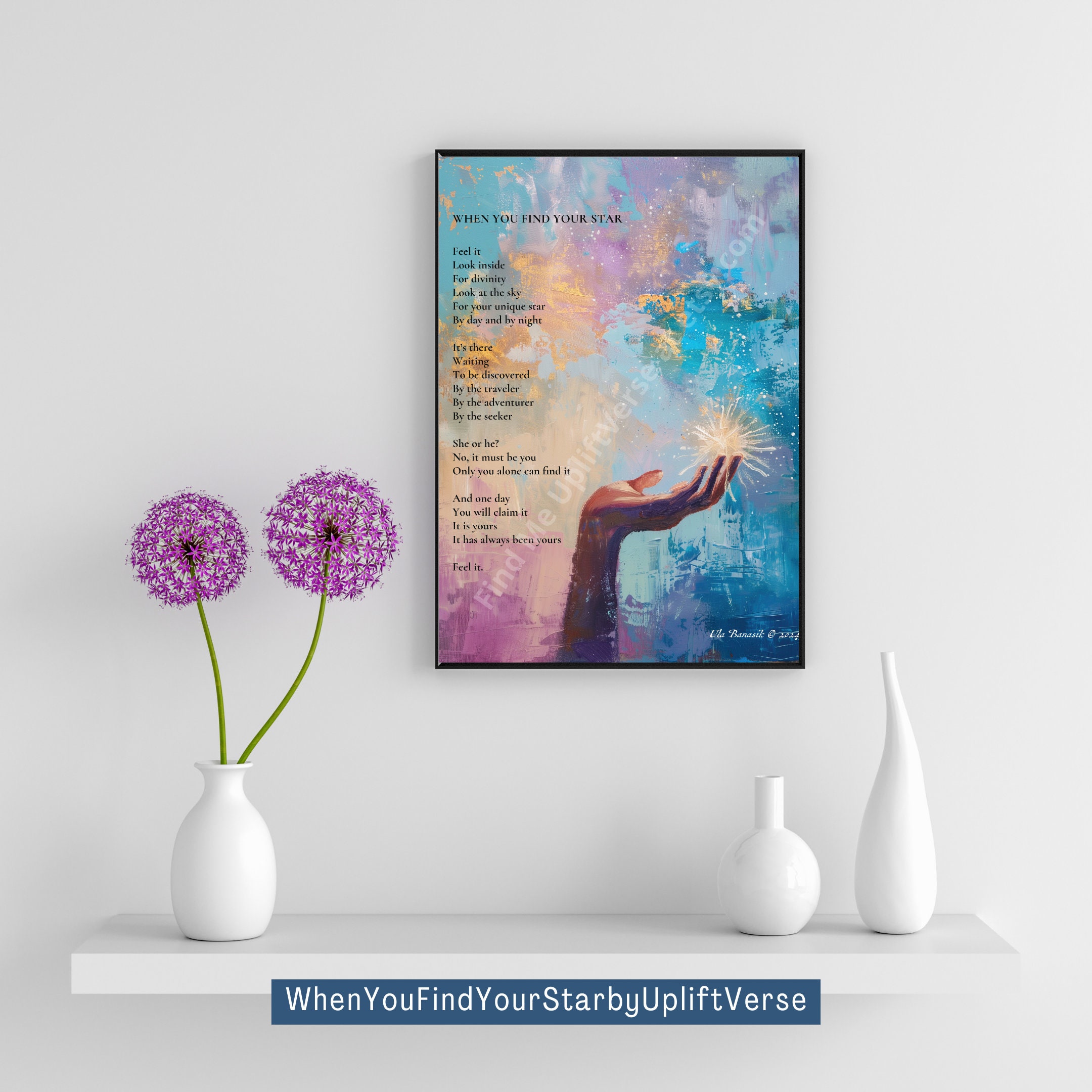 When You Find Your Star A Printable Poem POEM. INSTANT Download, Gift ...