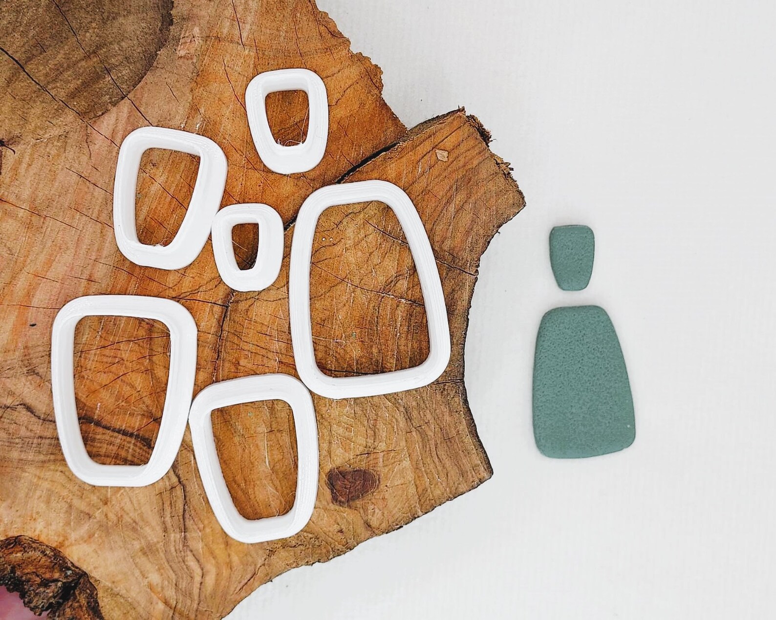 Cutters Clay, Trapezoid With Round Corners,earring Cutter,custom ...