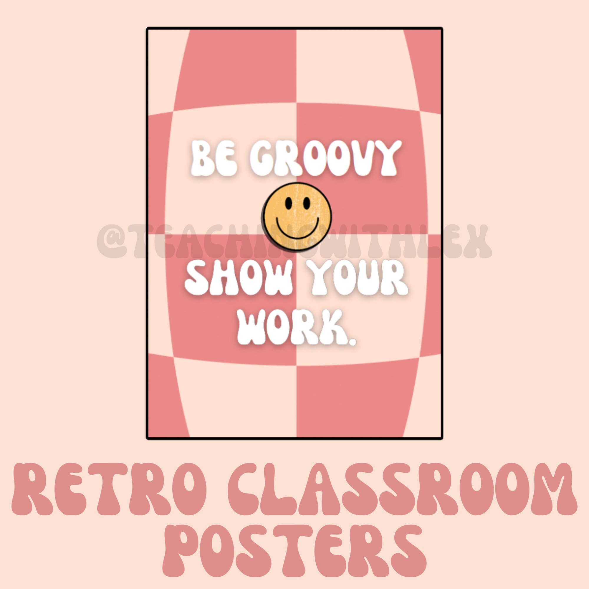 Retro Classroom Posters | Boho Classroom Posters | Classroom Quotes - Etsy