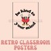 Retro Classroom Posters | Boho Classroom Posters | Classroom Quotes - Etsy