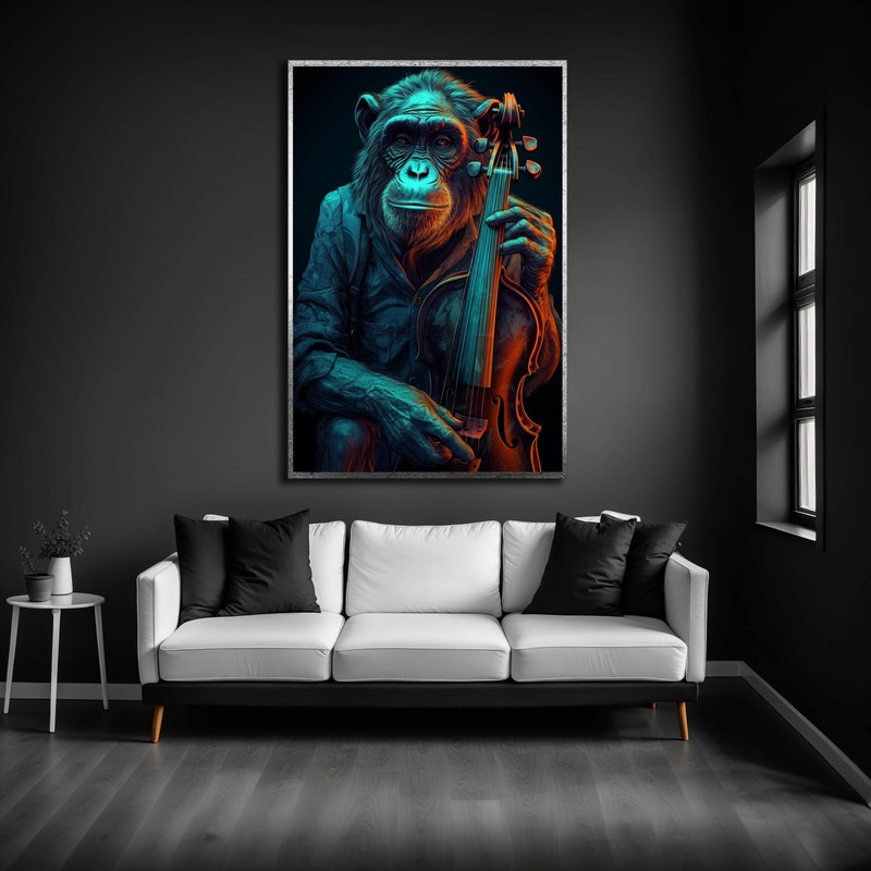 Monkey Picture Frame - Etsy