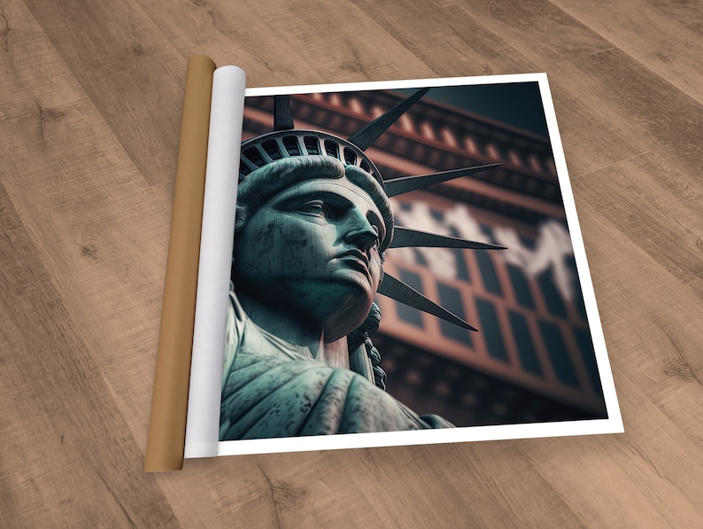 Statue of Liberty Canvas Print, New York City Wall Art - Etsy Canada
