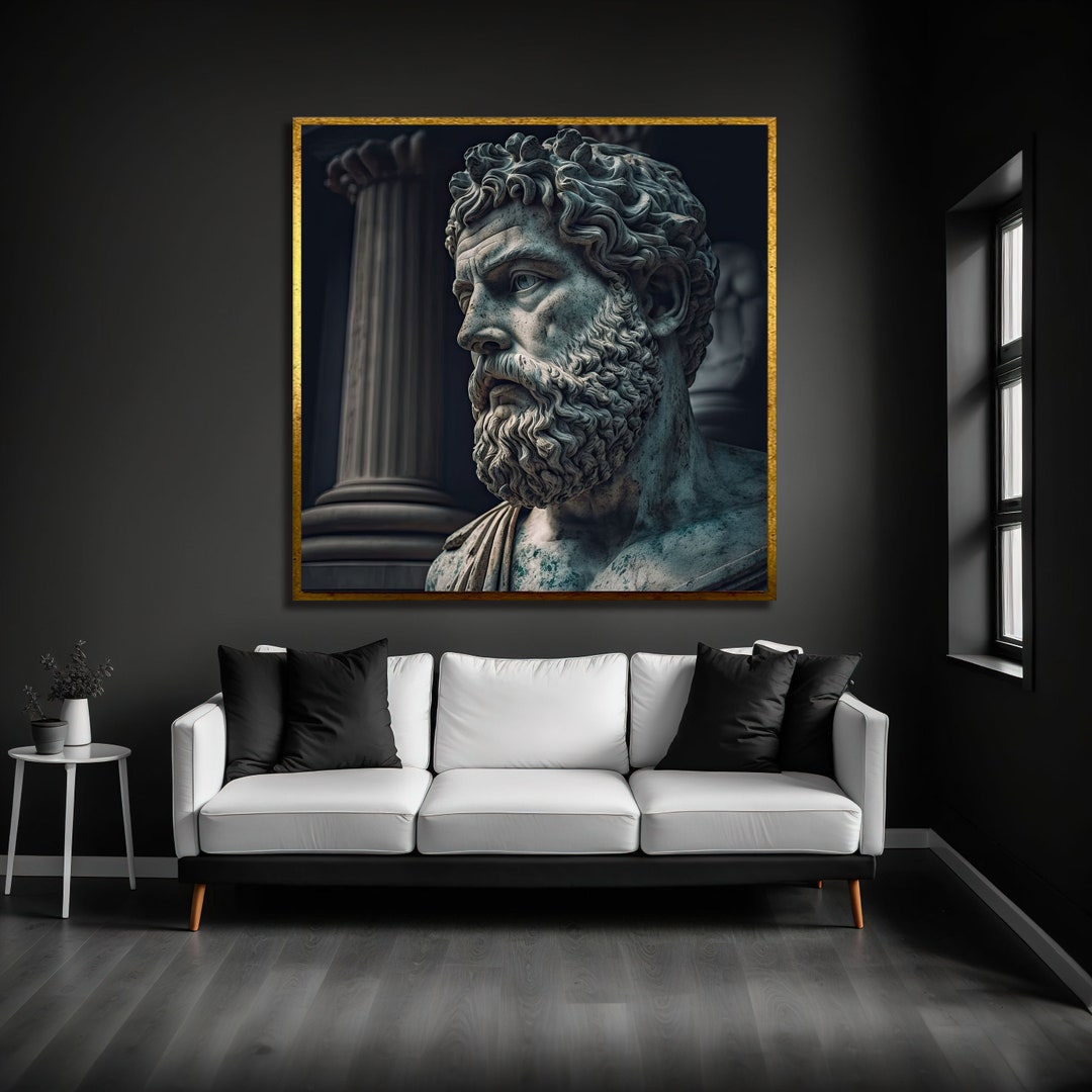 Ancient Greek Art, Thales of Miletus Art , Thales of Miletus Wall Decor ...