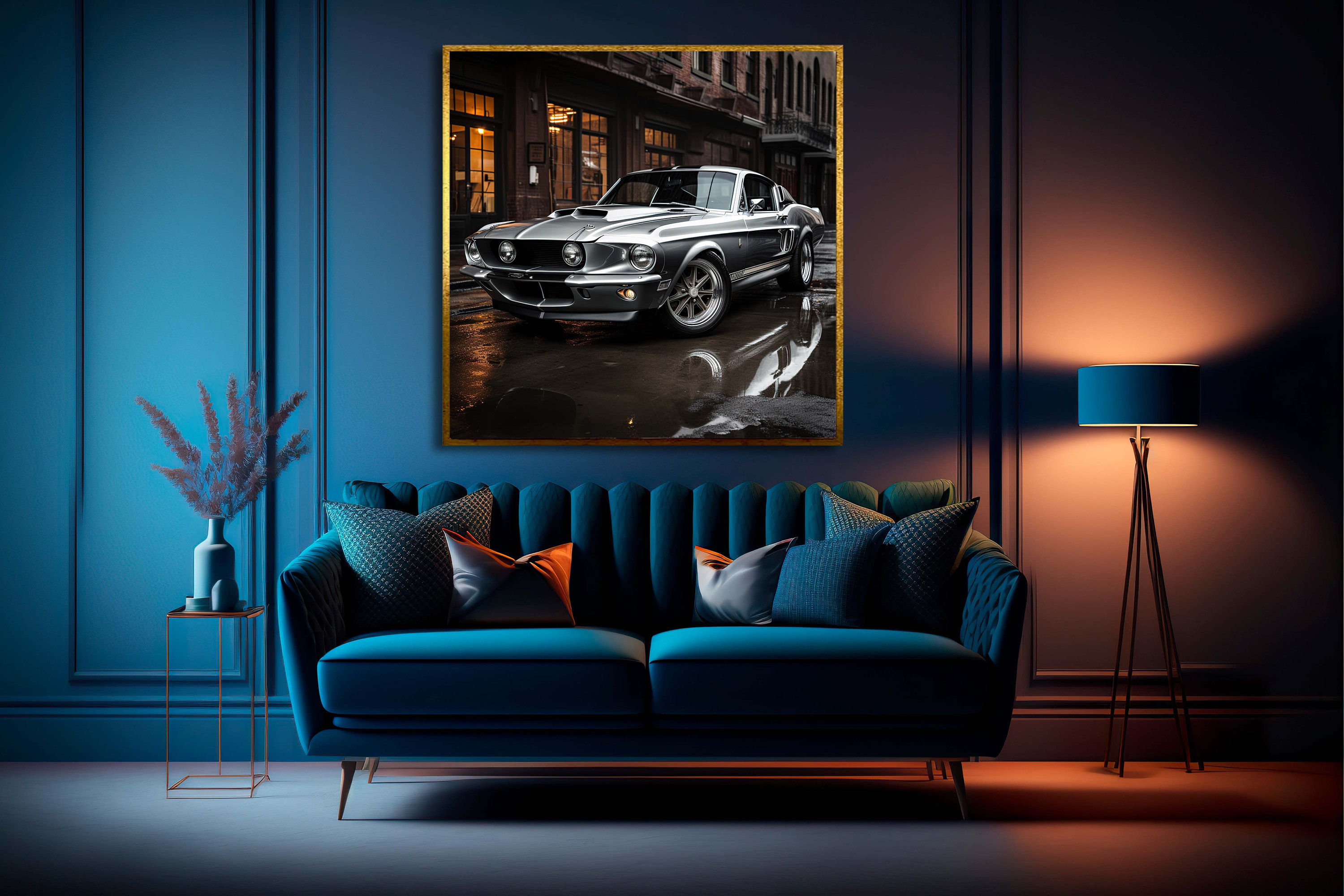 Ford Mustang Gifts, Ford Mustang Wall Art, Ford Mustang Poster, Car ...
