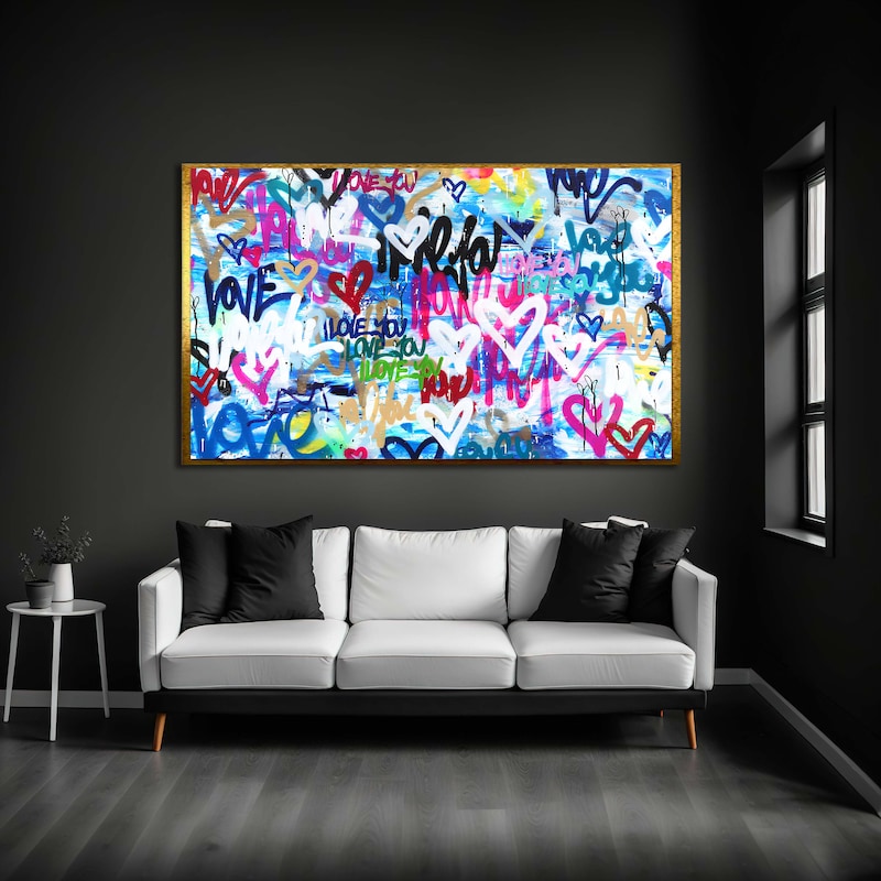Graffiti Art Canvas - Etsy