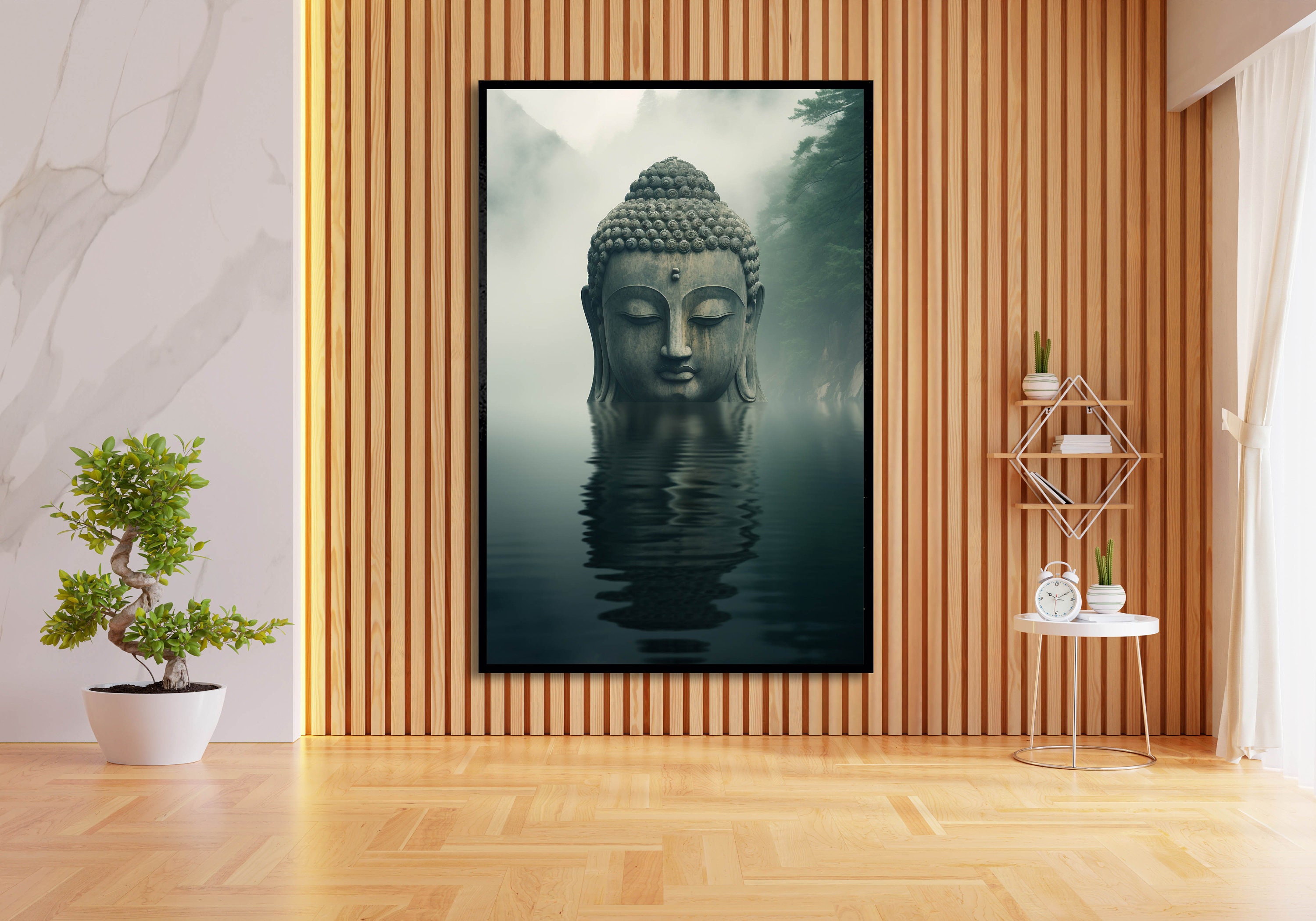 Buddha Framed Print Wall Art, Buddha Wall Art, Buddha Framed Canvas ...