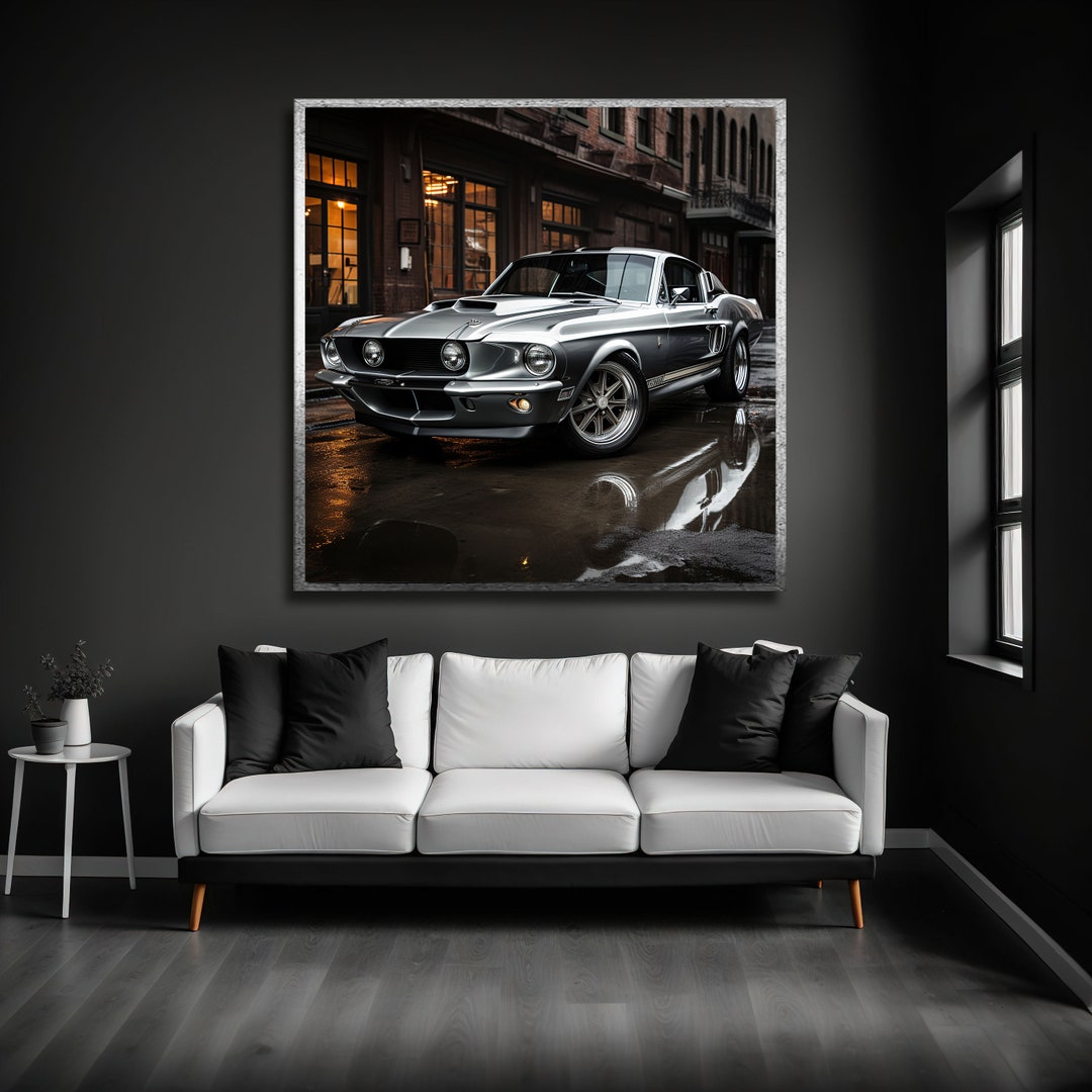 Ford Mustang Gifts, Ford Mustang Wall Art, Ford Mustang Poster, Car ...