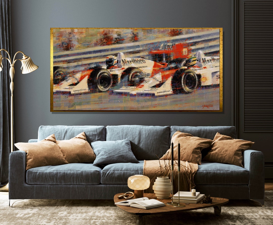 Formula 1 Canvas F1 Wall Decor Formula 1 Wall Art Formula - Etsy