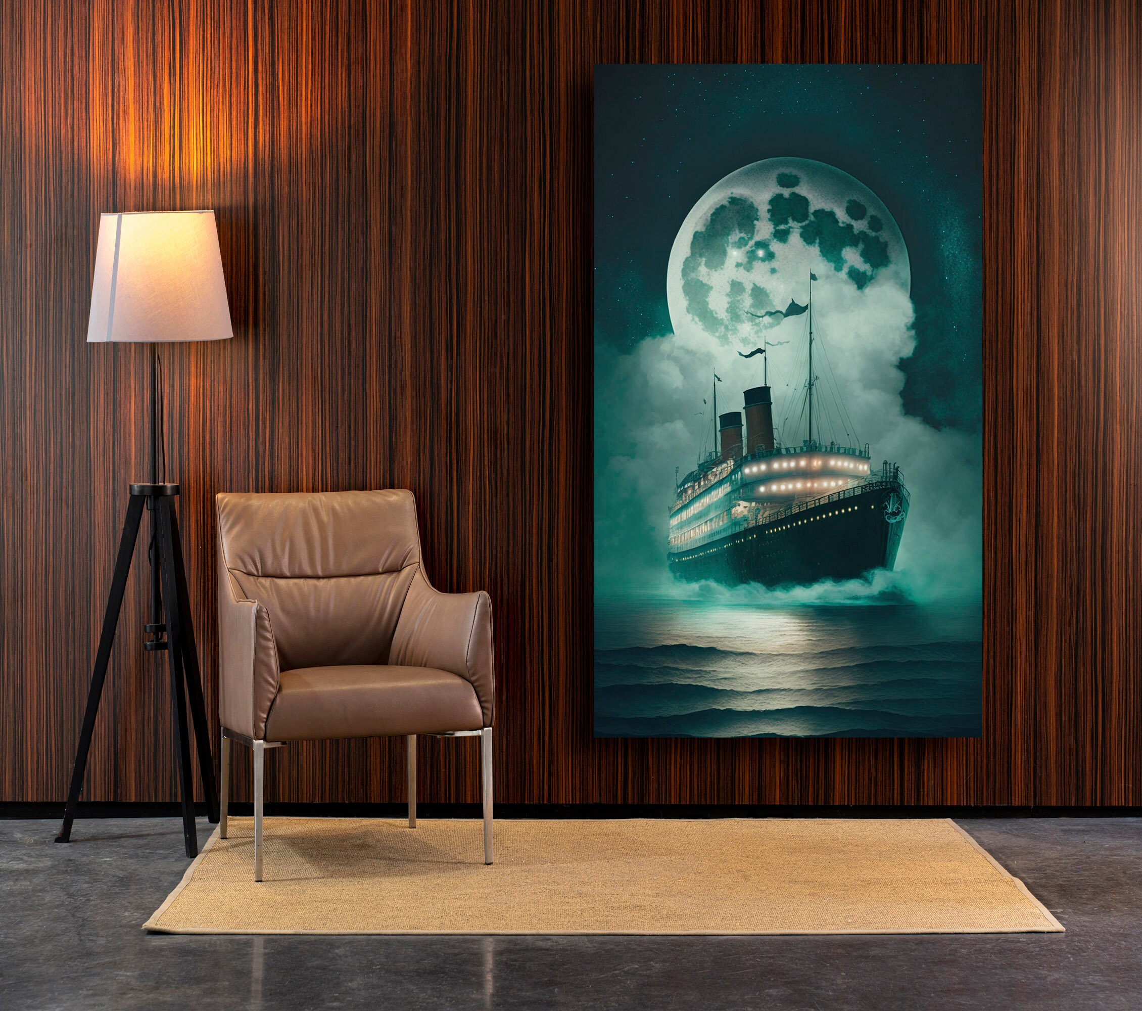Titanic Canvas Wall Art Titanic Poster, Maritime Artwork, Titanic ...