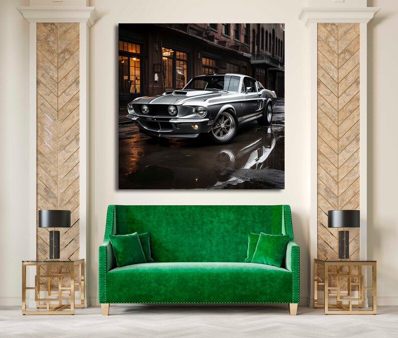 Ford Mustang Gifts, Ford Mustang Wall Art, Ford Mustang Poster, Car ...