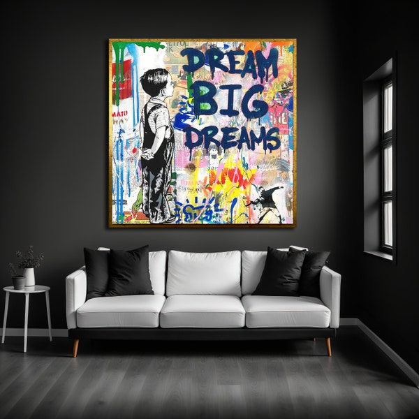Dream Big Art - Etsy