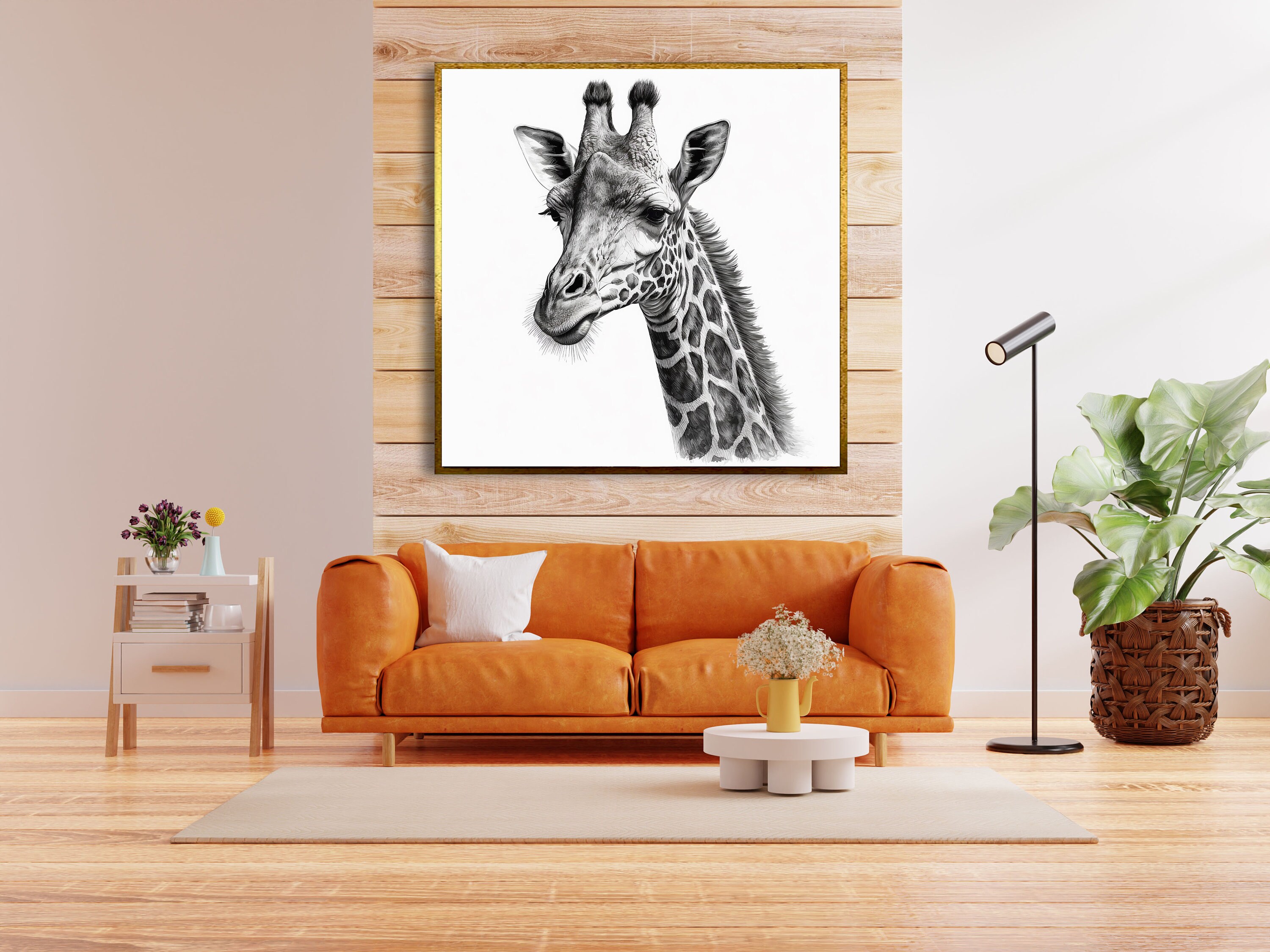 Giraffe in the Wall Art Giraffe Photo Giraffe Art Print - Etsy