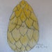 DIGITAL - Golden Dragon Egg Drawing - Etsy