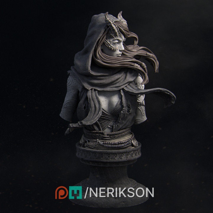 Rowena Bust Nerikson 12k Printing Resolution 3D Printed - Etsy