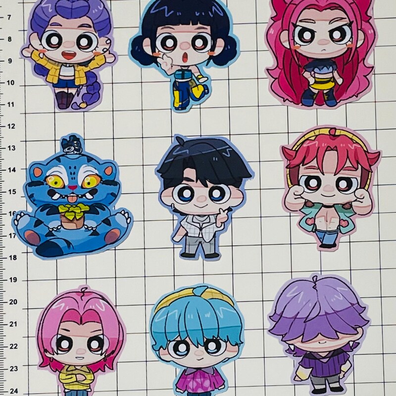 Kpop Demon Hunters Chibi : Cute K-Pop Demon Hunters Saja Boys