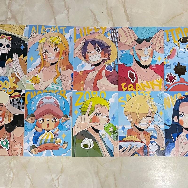 Nami One Piece Fanart Sus - Etsy Canada