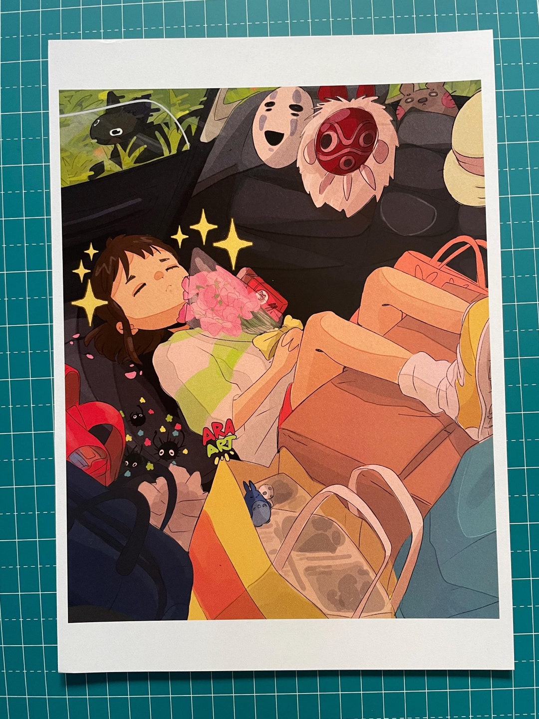 Print Spirited Away (chihiro's Journey) by Studio Ghibli | Hayao ...
