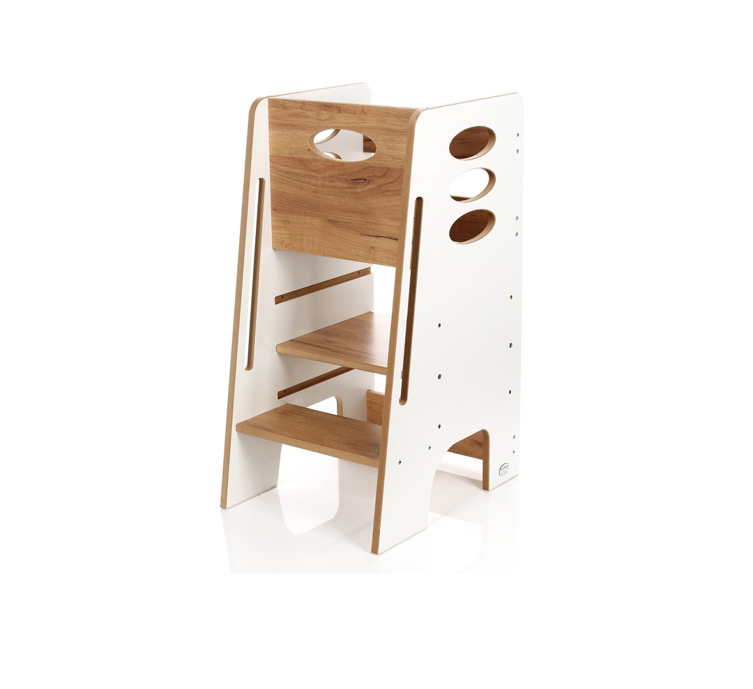 Kitchen Helper / Kids Helper / Montessori Learning Stool / Learning ...