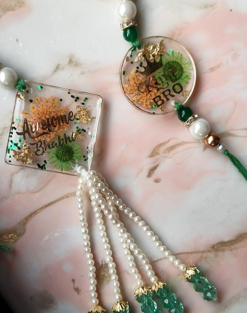 Beautiful Resin Rakhis | Unique Rakhi | Rakshabandhan | Hindu Festival ...