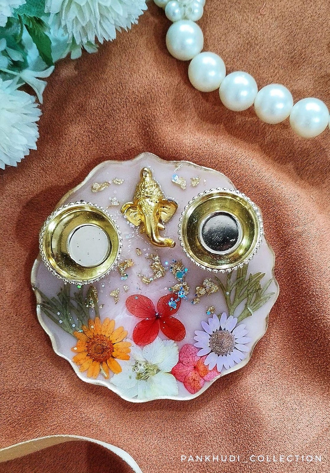 Mini Pooja Thalis Wedding Return Favours Pooja Return Favours Roli ...