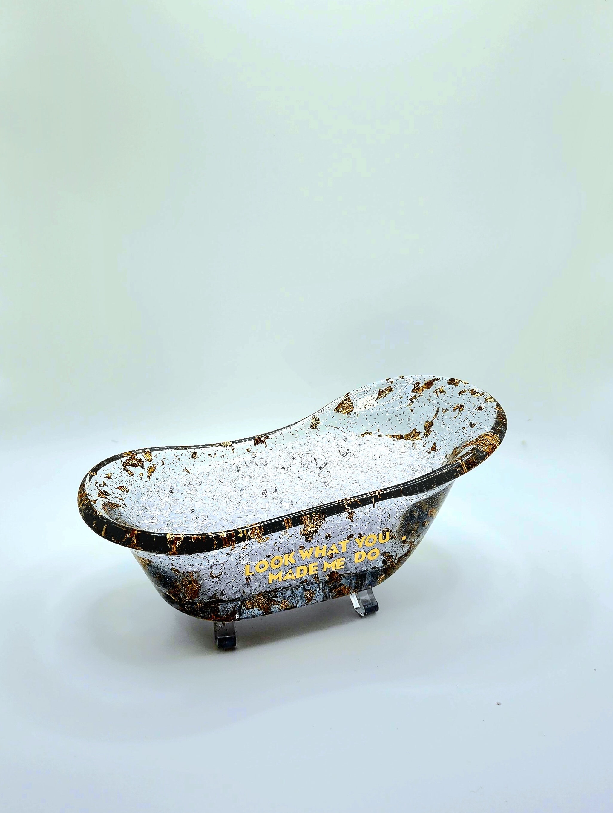 Hand-made Customizable Resin Bath Tub. Look What You Made Me - Etsy