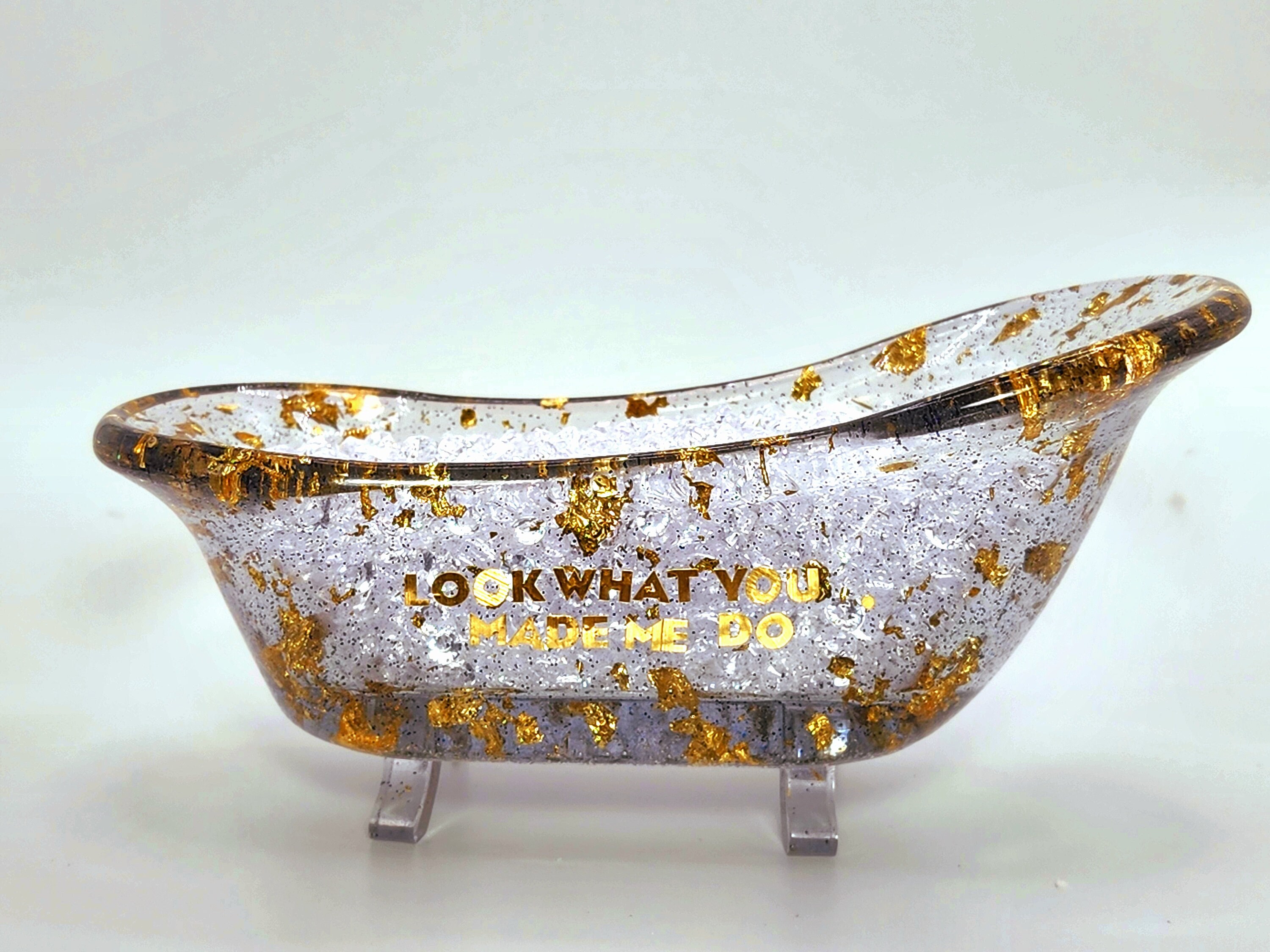 Hand-made Customizable Resin Bath Tub. Look What You Made Me - Etsy