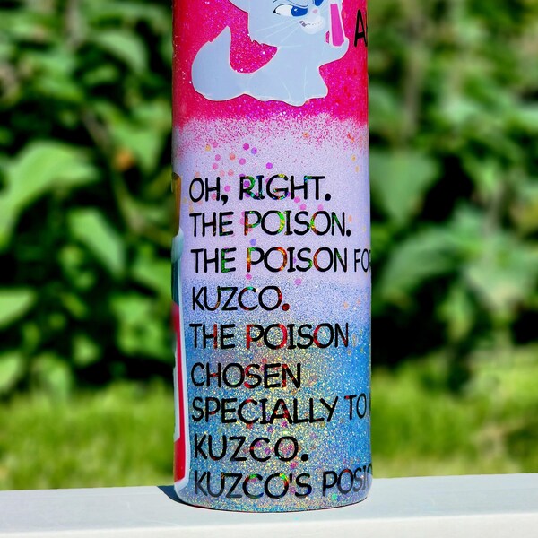 Kuzco Poison Tumbler - Etsy