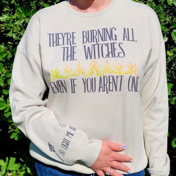 Theyre Burning All the Witches - Etsy