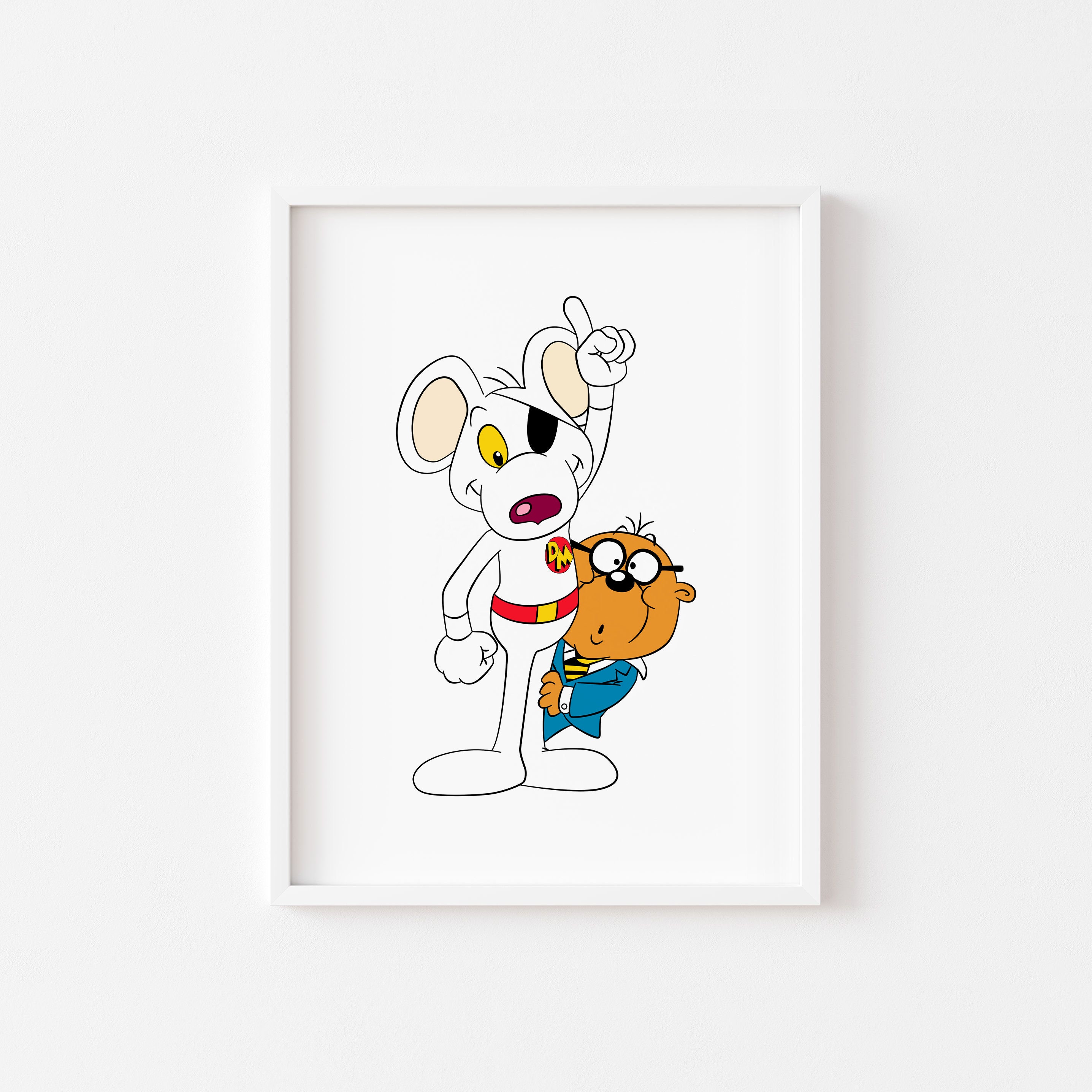 Danger Mouse - Vintage Children's TV - Hi-res Digital Download - Etsy