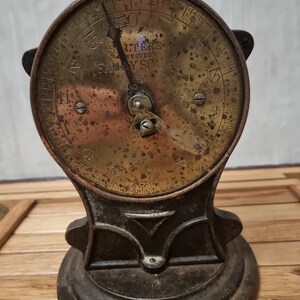 Antique Old Rare Salter's Family Scale No.50 Cast Iron Weighing Machine ...