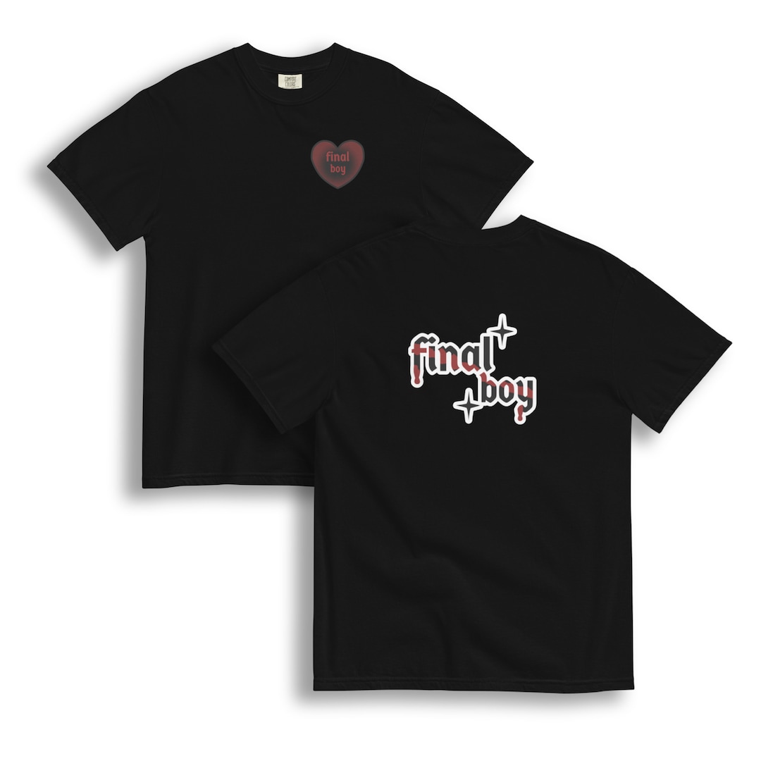 Final Boy Double-sided T-shirt - Etsy