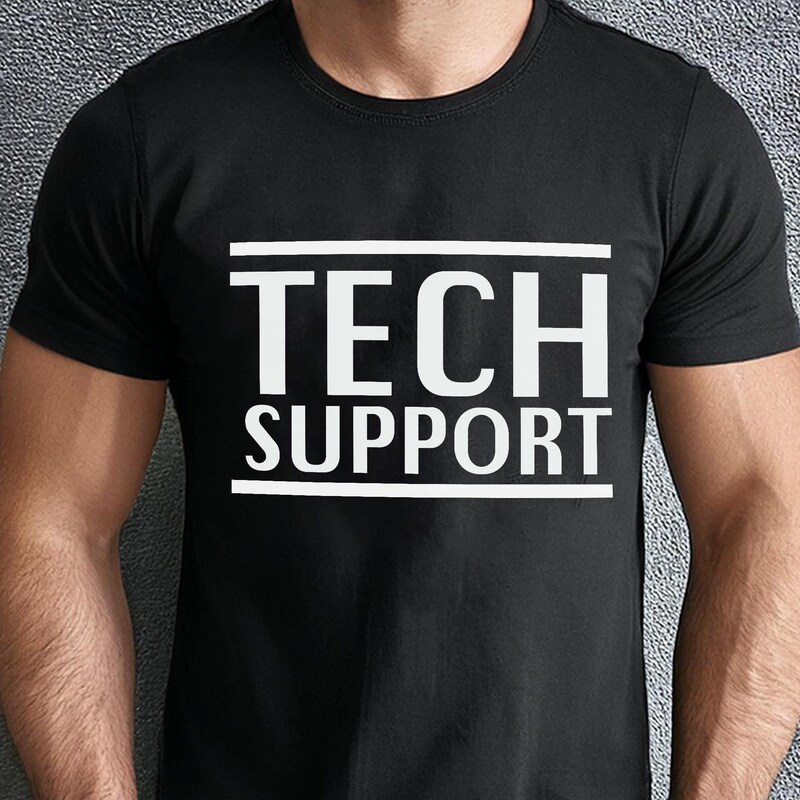 Tech Support Shirt - Etsy