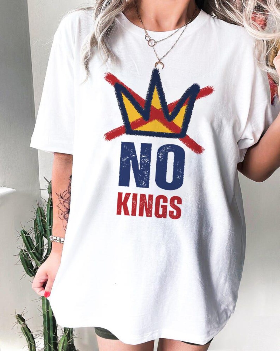 NO KINGS Shirt, Anti Authoritarian Protest Shirt, No Kings in America ...