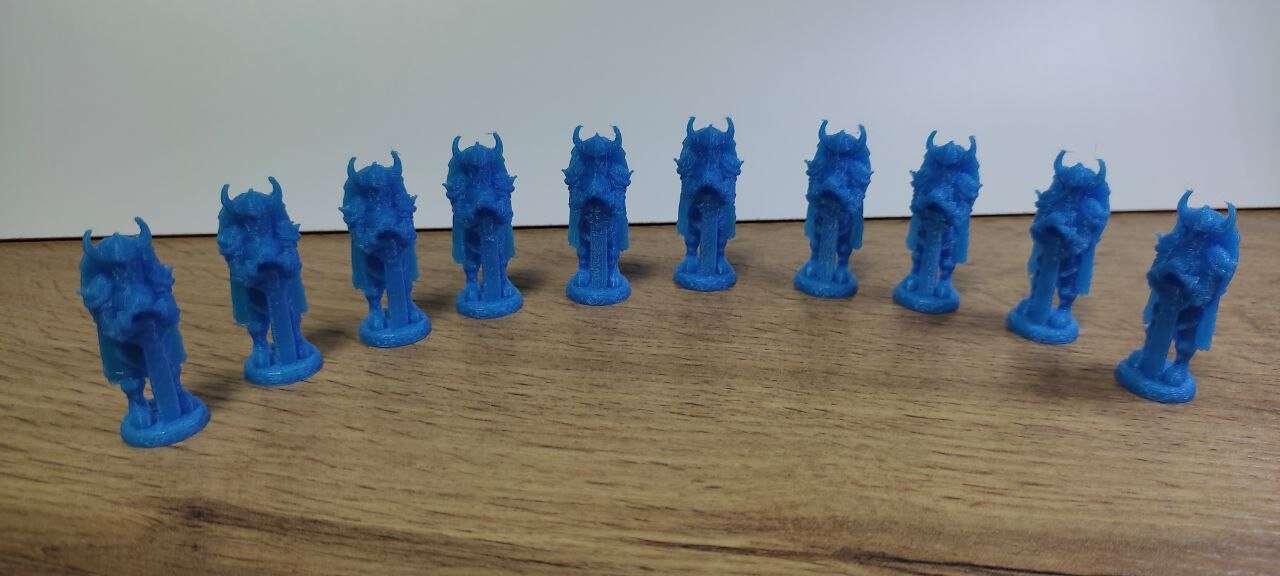 INIS. Figures of Sanctuaries and Warriors for the Board Game Inish ...