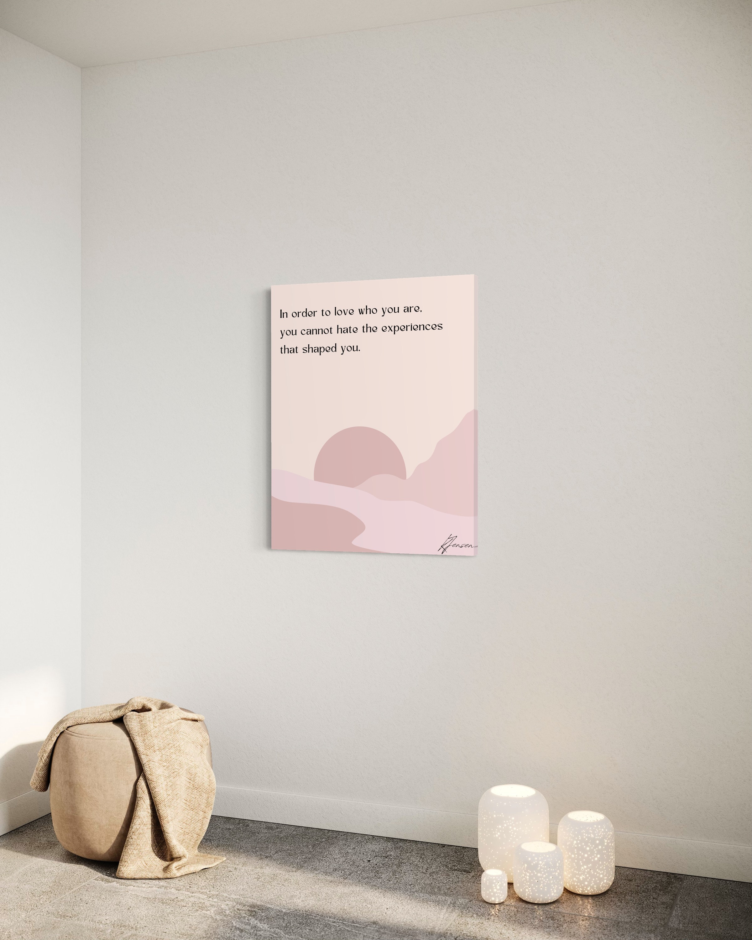 Boho Beige Aesthetic Printable Quote Wall Art Digital File Will Be Sent ...