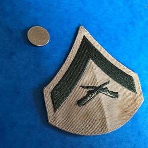 An American Marine Corps Lance Corporal Patch E-3 Chevron USMC - Etsy