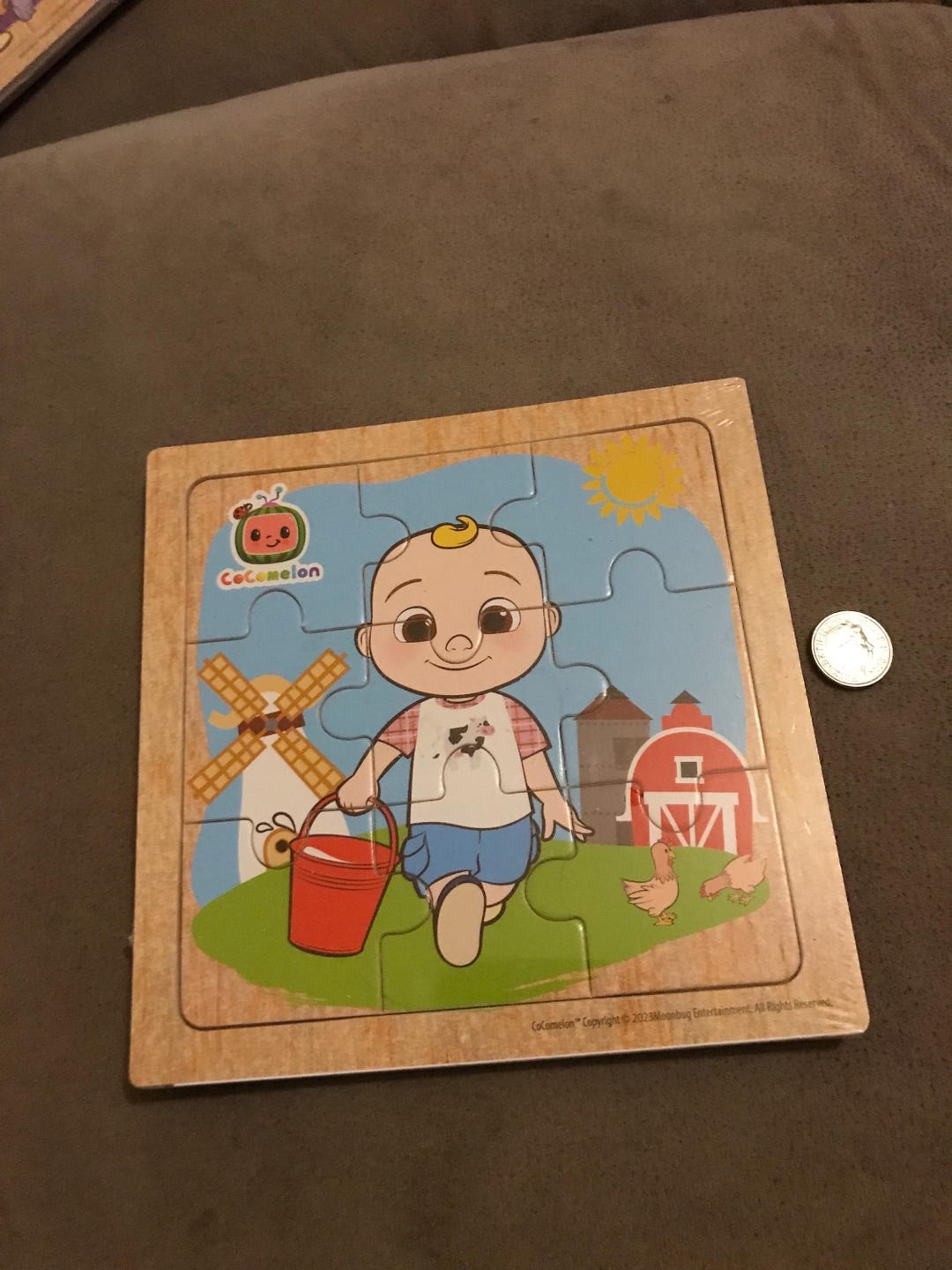 Nine Piece Wooden Jigsaw Puzzle Kids Age 18 Months Plus 2 to Collect ...