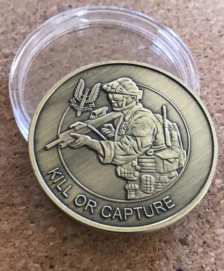Special Air Service Coin Challenge Coin SAS British Army - Etsy