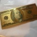 Gold 100 Dollar Bill Complete With Certificate of Authenticity One ...