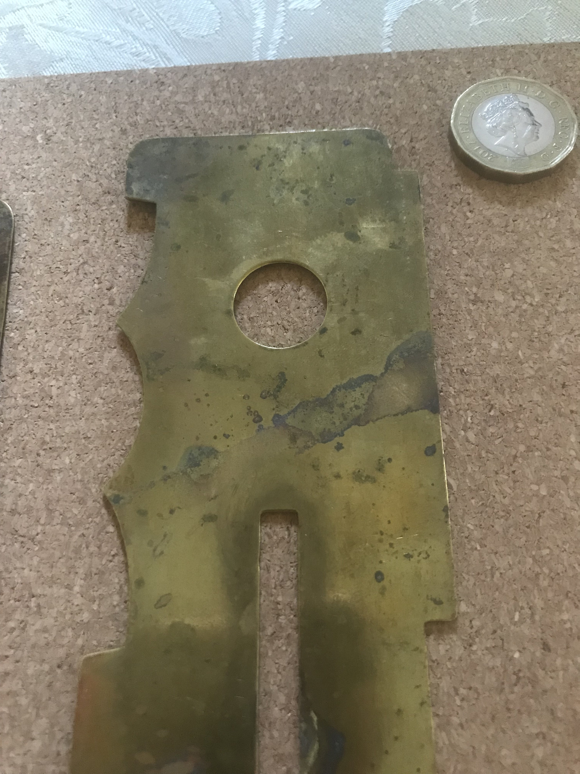 X3 Vintage Military Solid Brass Button Cleaner Polisher Protector 6 ...