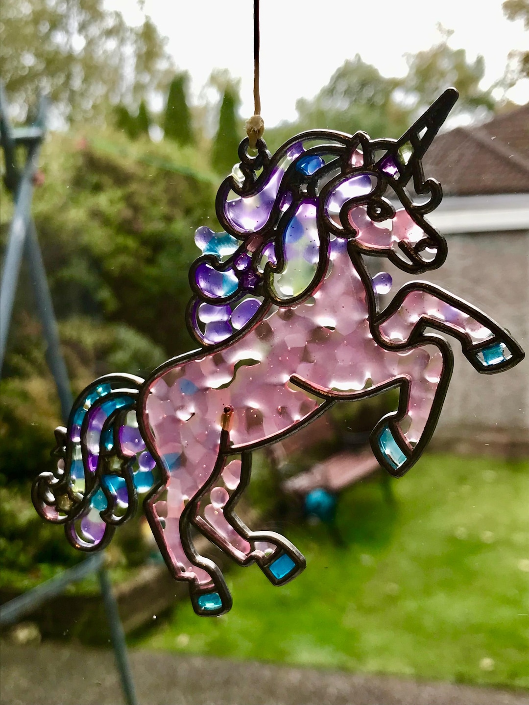Make Your Own Unicorn Suncatcher Set Arts and Crafts Ages 5 Plus, Kids ...