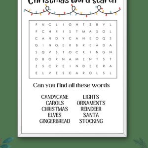 8 Printable Christmas Activity Pages Christmas Colouring Letters to ...