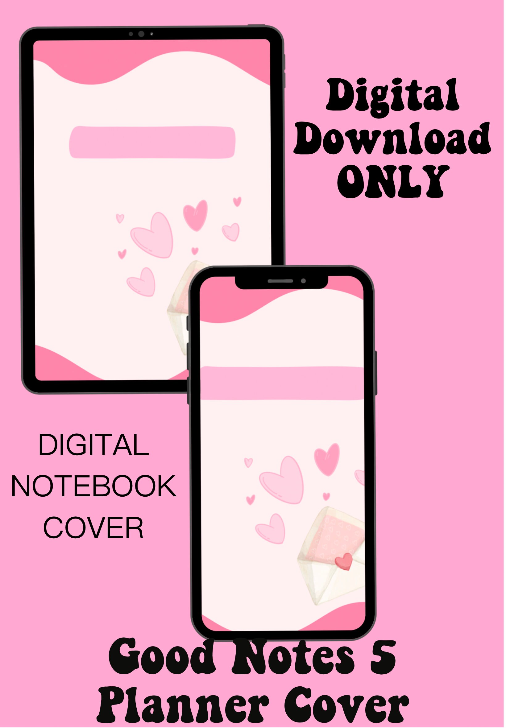 Digital Notebook Cover Digital Download Good Notes 5 Notebook Cover ...