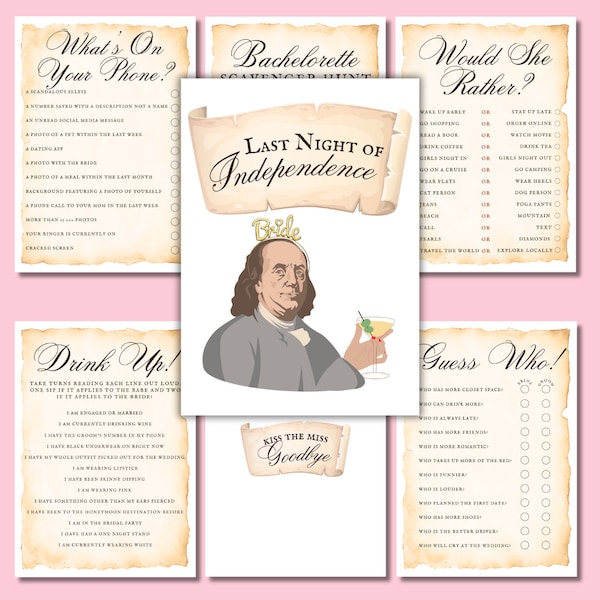 Bachelorette Pack - Etsy