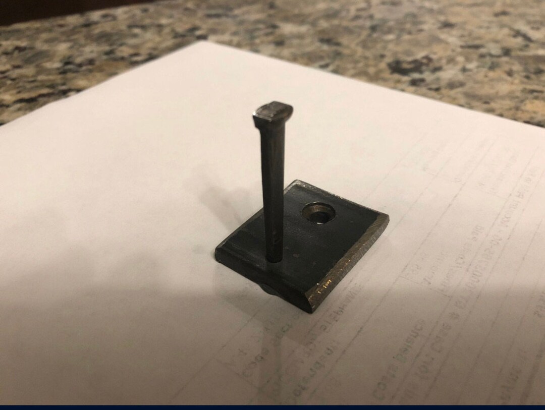 Rustic Nail Hanger Hook - Etsy