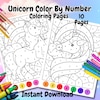 Unicorn Coloring Pages, Unicorn Coloring Sheets, Unicorn Activities ...
